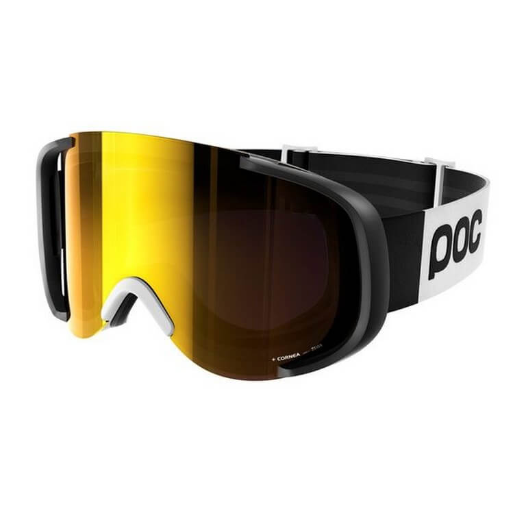 Купить Маска горнолыжная POC Cornea Uranium Black/pink with gold mirror ...