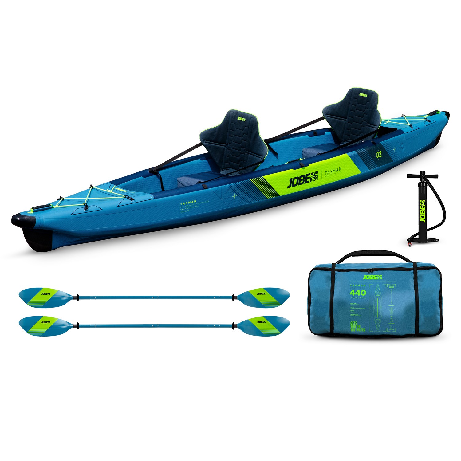 Купить Каяк надувной Jobe Tasman Inflatable Kayak 29119 - Байдарки и ...